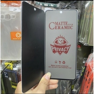 Jual TG Anti gores ceramic matte privacy anti spy Tempered Oppo A1k a12 a32 a39 a5s a7 a76 a83 ...