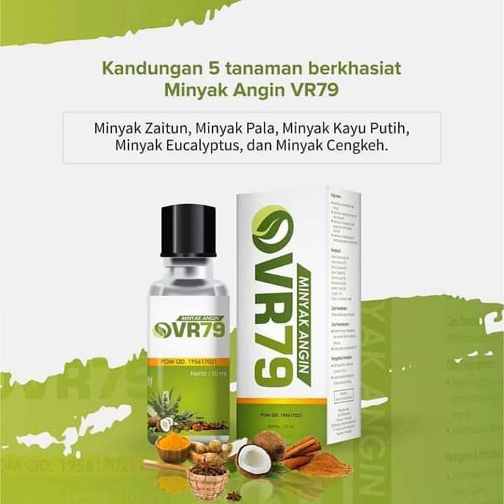 Jual Minyak Angin VR79 Original bye Flu batuk pilek 10ml | Shopee Indonesia