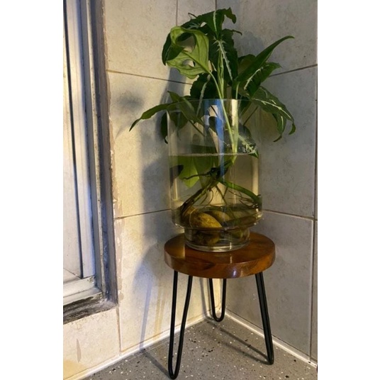 Jual Standing pot / Tempat tanaman/Pot besi/ Pot kayu | Shopee Indonesia