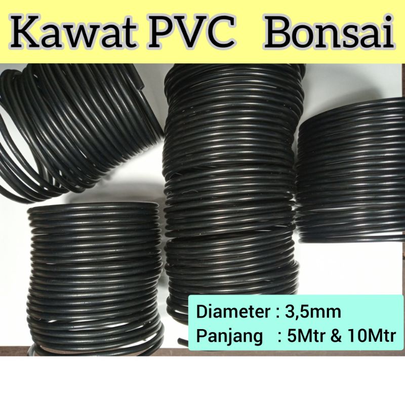Jual Tali Kawat PVC anti karat 10Mtr/Tebal: 3,5mm jemuran kapal ...