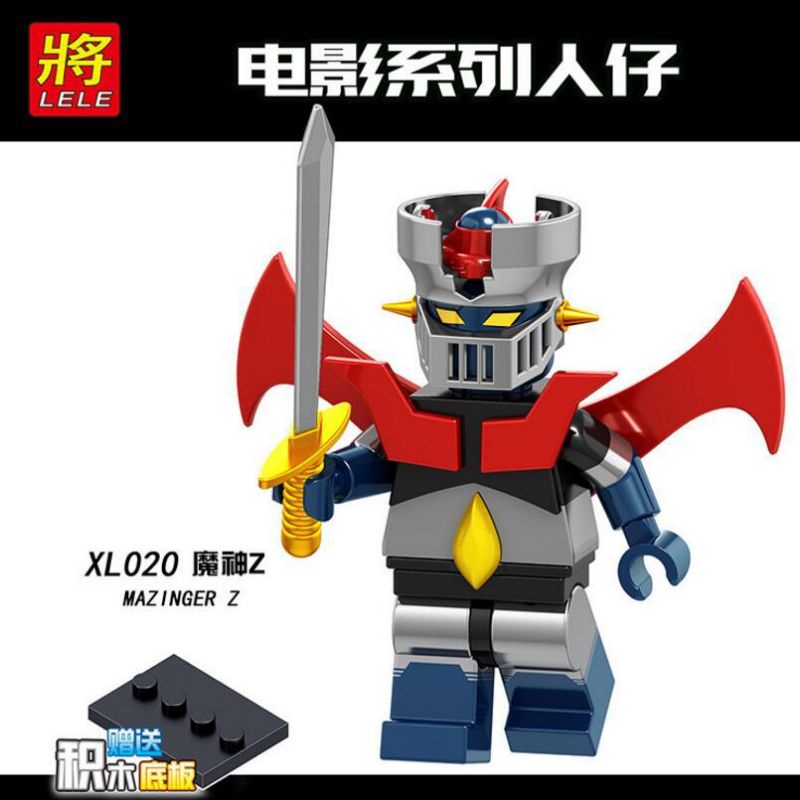 Jual mainan lego kw mazinger z xl020 minifigure edukasi blok brick ...