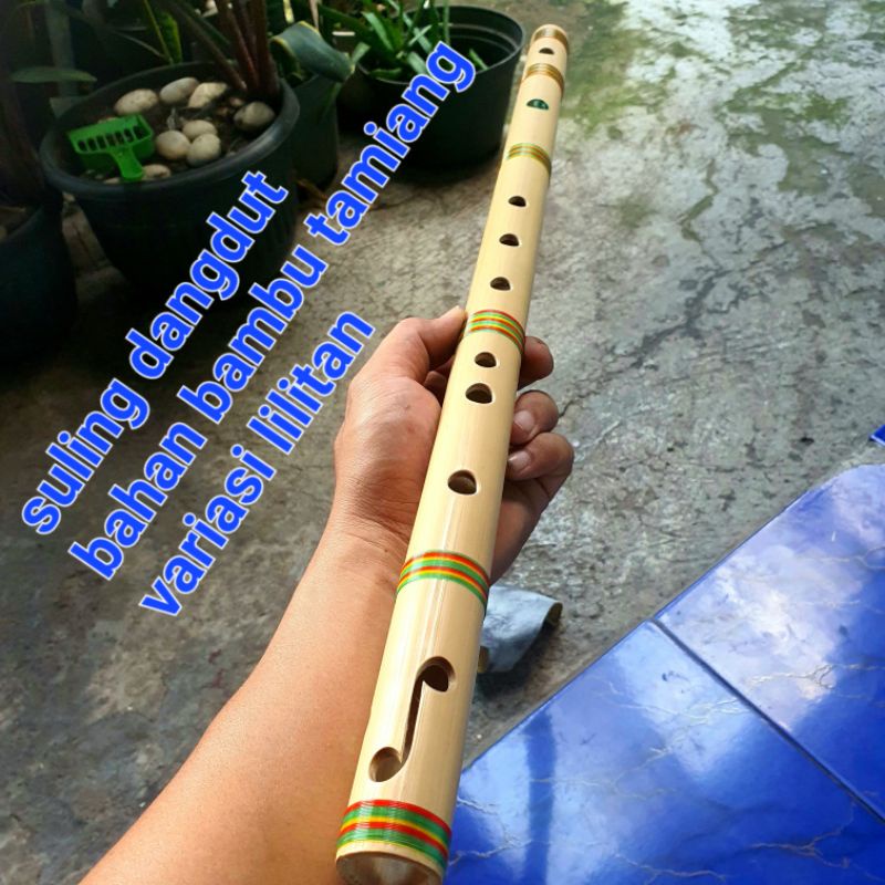 Jual suling seruling bambu dangdut nada C D E bass eceran | Shopee ...