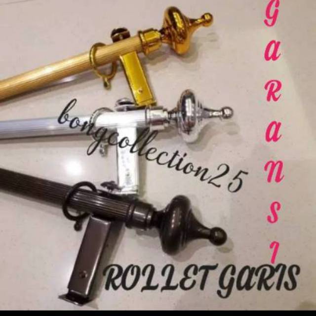 Jual REL / RELL / BATANG GORDEN / GORDYN / GORDENG ROLLET KOMPLIT/ RELL ...