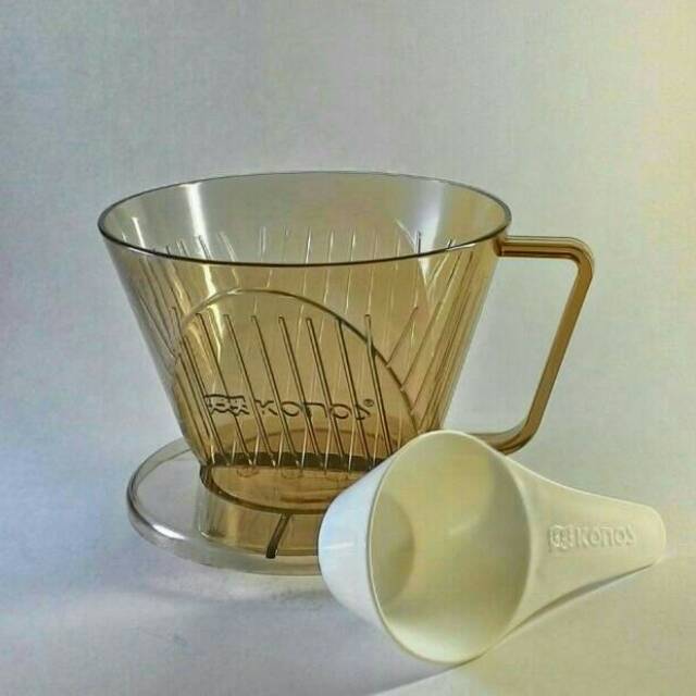 Jual coffee dripper alat penyaring kopi dripper 2-4 cup daiso konos ...