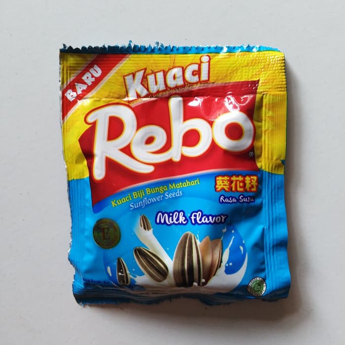 Jual Kuaci Rebo Sachet Milk Flavor Isi 10pcs Kwaci Kwatji Biji