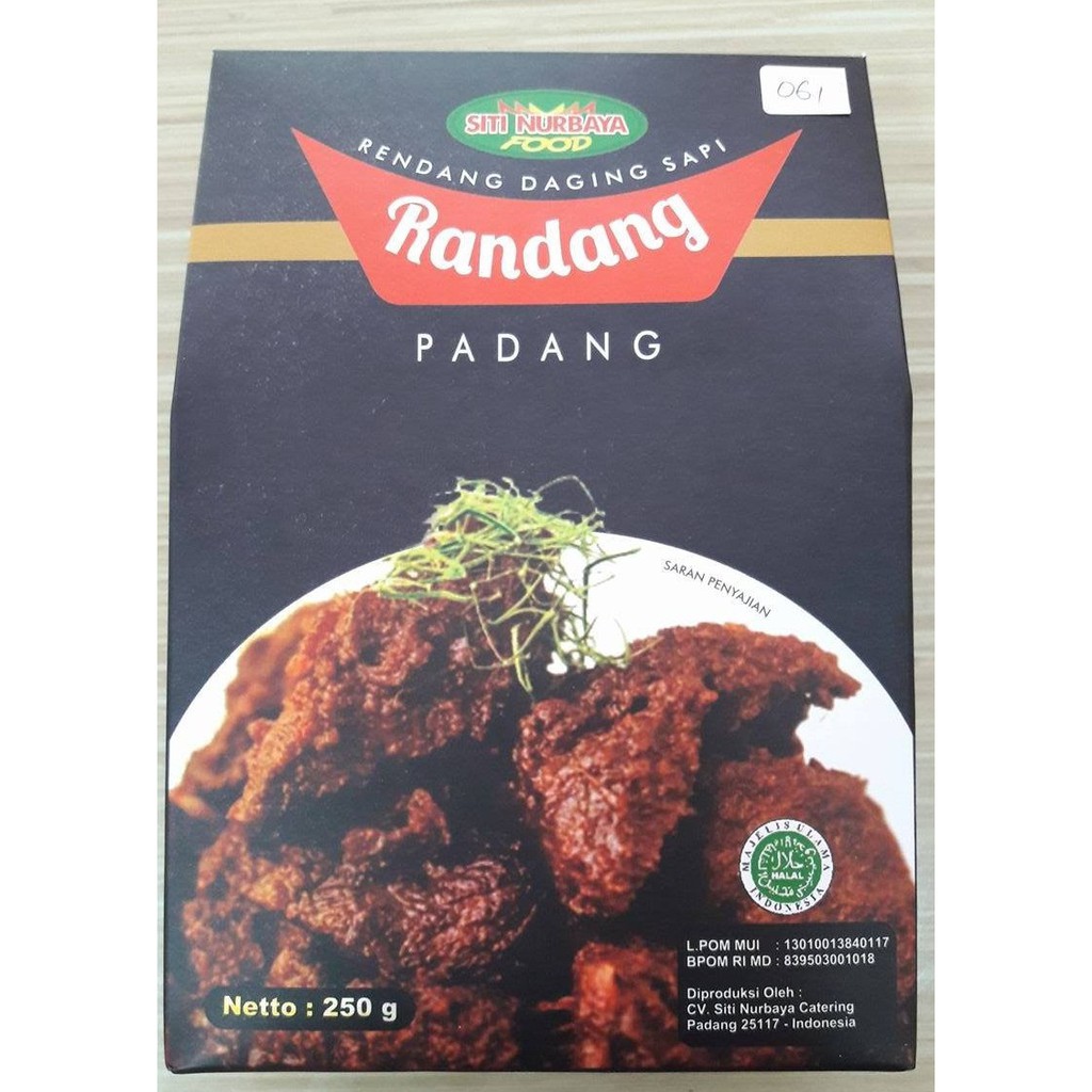 Jual Rendang Siti Nurbaya - Shirley | Shopee Indonesia