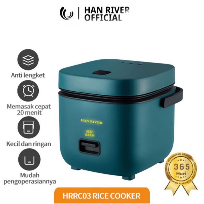 Jual HAN RIVER RICE COOKER HRRC03 Magic com Portable Travel Version ...