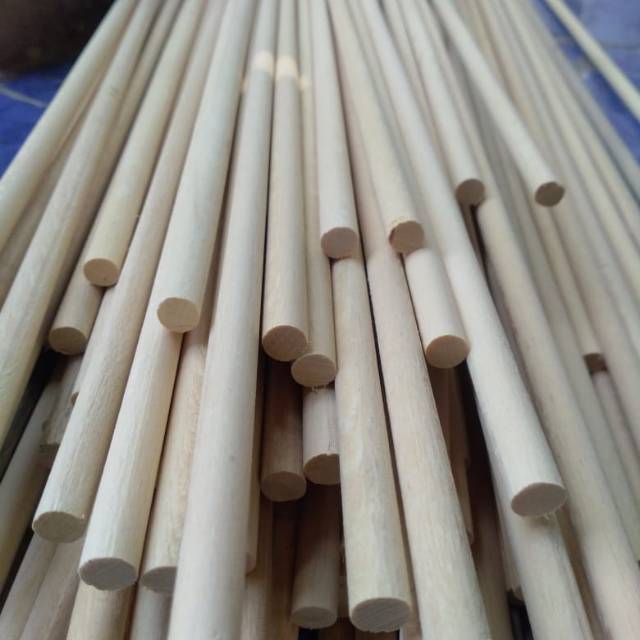 Jual Kayu bulat /dowel Diameter 10mm / 1cm | Shopee Indonesia