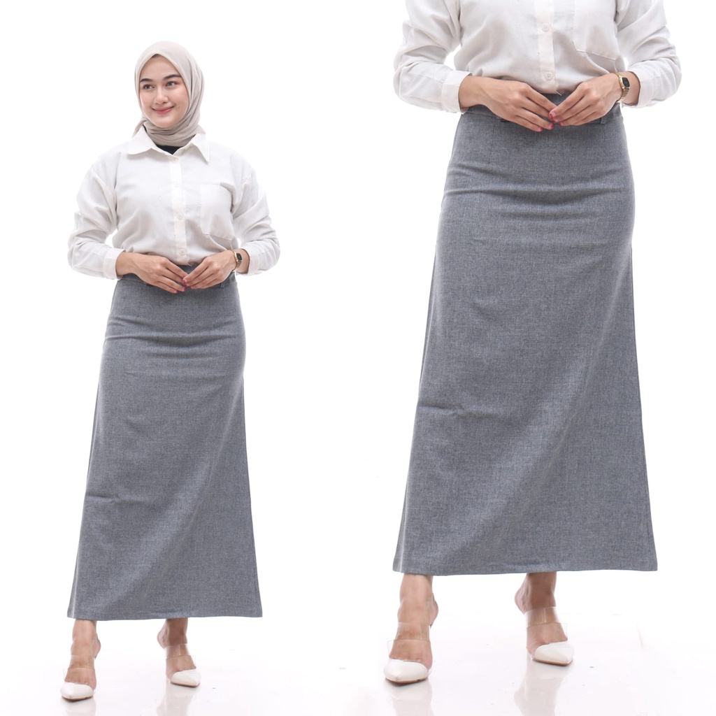 Jual ROK Wanita model klok A / Rok Guru | Shopee Indonesia