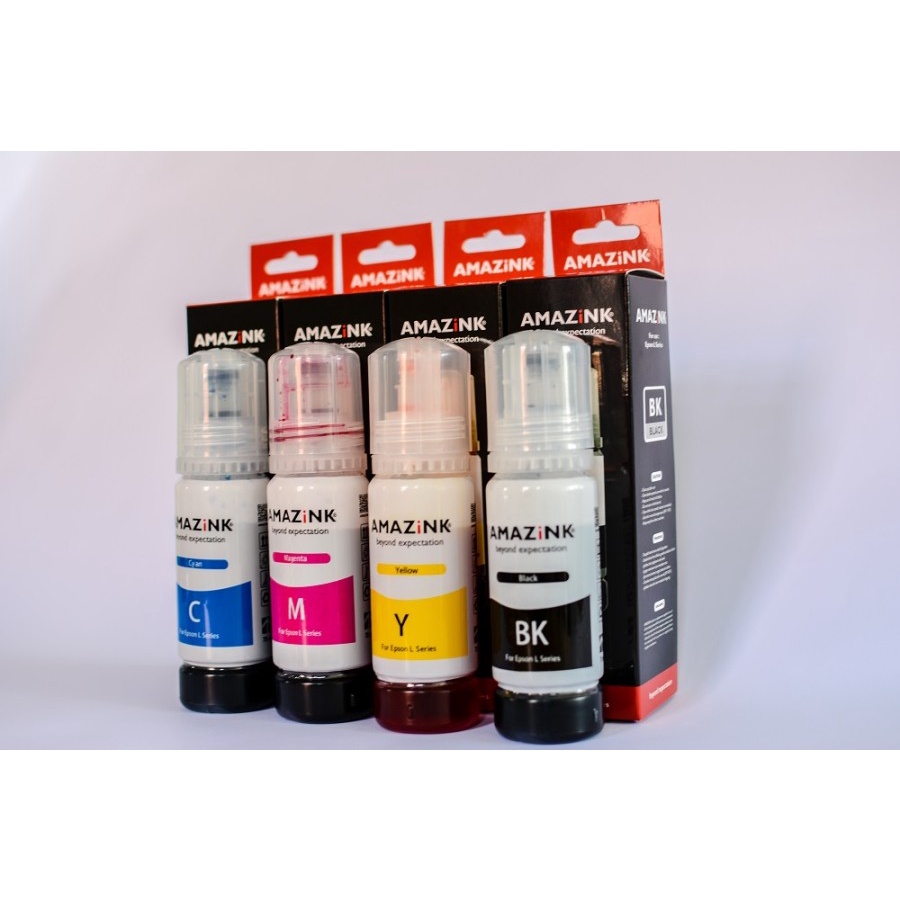 Jual TINTA AMAZINK EPSON SERIES 003 | Shopee Indonesia