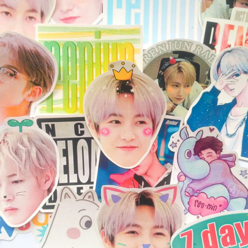 Jual Renjun NCT Dream Waterproof Sticker Pack include 22 pcs ISTJ ...
