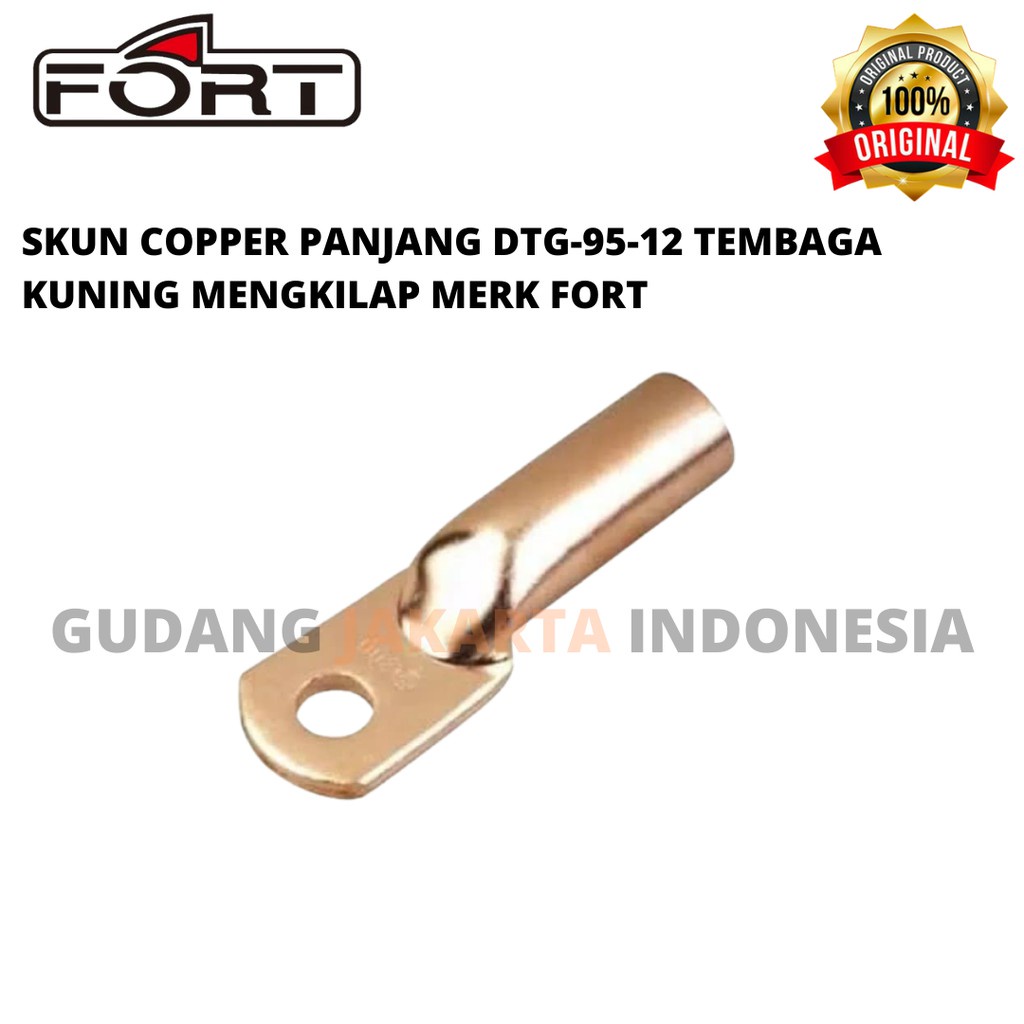 Jual SKUN COPPER PANJANG DTG-95-12 TEMBAGA KUNING MENGKILAP MERK FORT ...