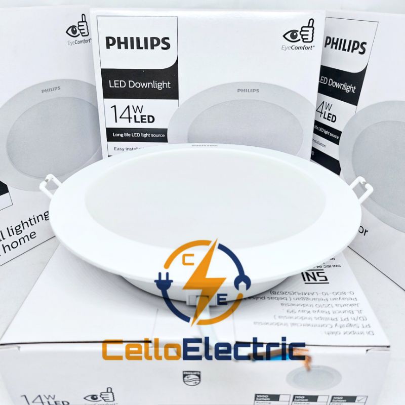 Jual Lampu Led Philips Eridani DL190B 3,5w 7w 10w 14w Putih / Downlight Panel Philips | Shopee ...