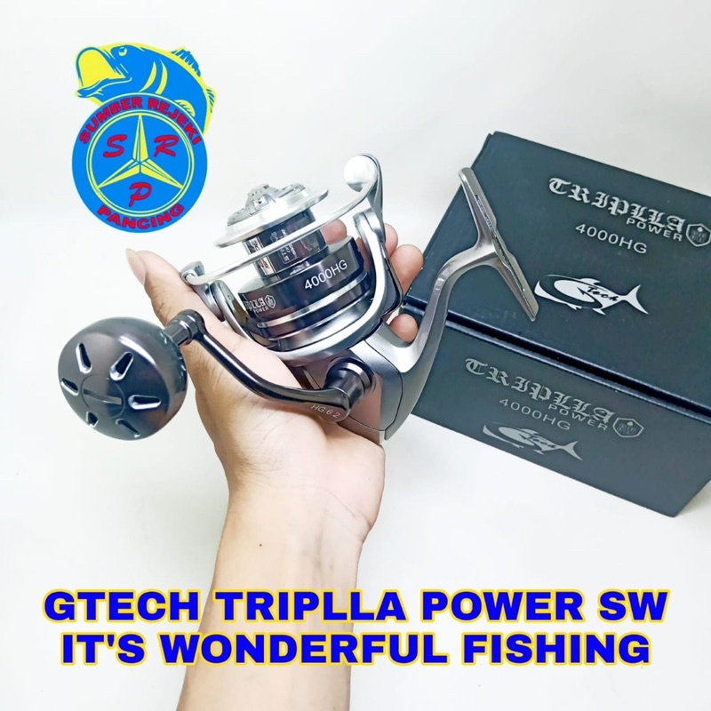 Jual Reel Gtech triplla 3000 4000 5000 hg pg | Shopee Indonesia