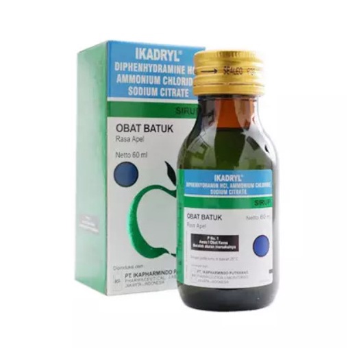 Jual Ikadryl Rasa Apel Sirup 60 ml | Shopee Indonesia