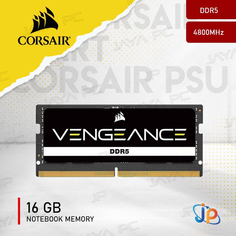 Jual Memory Corsair Vengeance Sodimm DDR5 PC38400 4800Mhz 16GB Ram ...