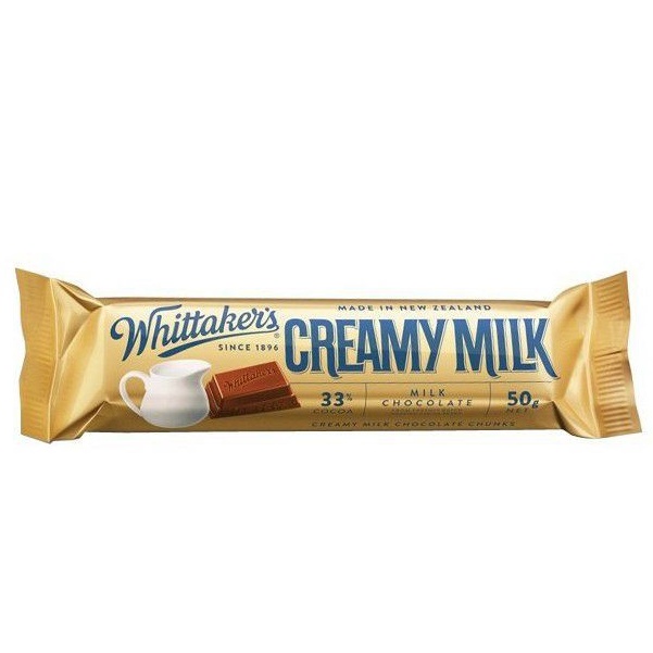 Jual WHITTAKERS CREAMY MILK CHOCOLATE 33% COCOA 50 GR / COKELAT RASA ...
