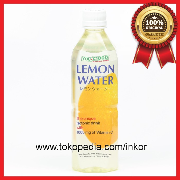 Jual YOU C1000 ISOTONIC WATER LEMON 1000MG 500ML | Shopee Indonesia