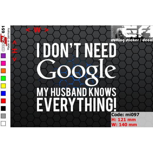 Jual ea cutting sticker / decal Code: mi097 ( google ) | Shopee Indonesia