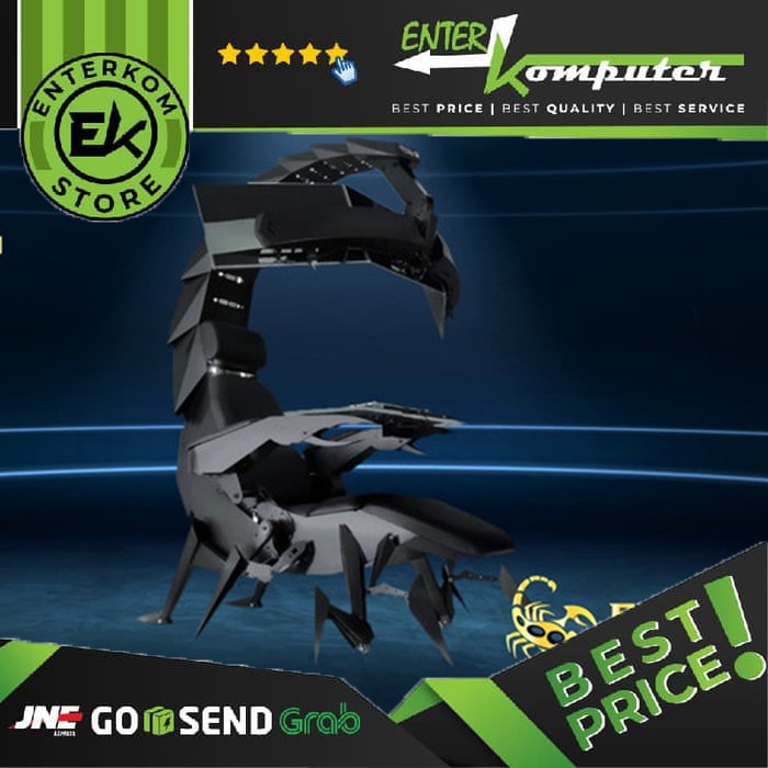 Jual PRIME Gaming SCORPION Chair - Electric Controller - Support 3 ...
