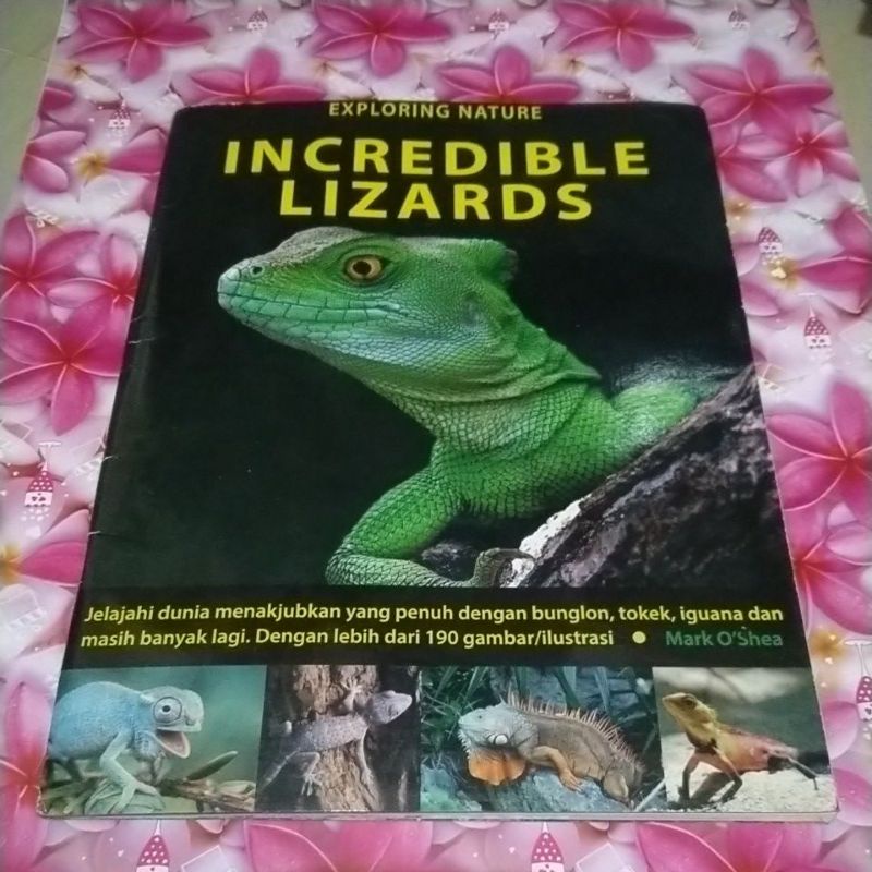Jual Buku Exploring Nature - INCREDIBLE LIZARDS | Shopee Indonesia