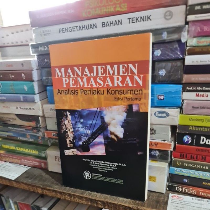 Jual Manajemen pemasaran analisis perilaku konsumen edisi pertama by ...