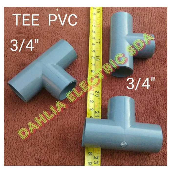 Jual TEE PVC 1/2 , 3/4 | Shopee Indonesia