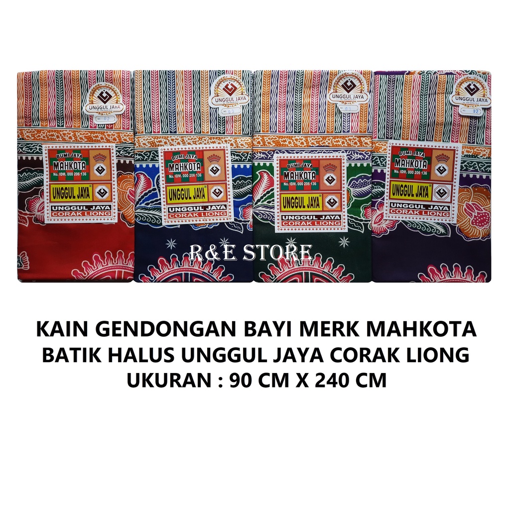 Jual JARIK GENDONG BAYI BUMI JAYA MAHKOTA CORAK LIONG / KAIN JARIK ...