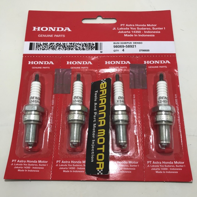 Jual BUSI GL PRO - MEGAPRO TIGER 2000 DENSO X24EPU9 ORI HONDA 98069 ...