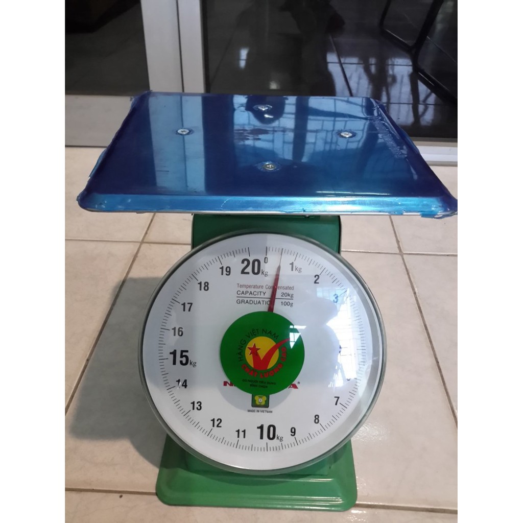 Jual Timbangan Duduk Pegas/Jarum ukuran 20 Kg NHONHOA Original | Shopee Indonesia