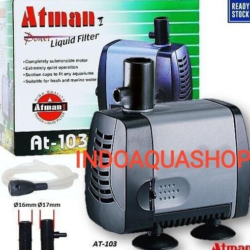 Jual ATMAN AT-103 Pompa Celup Aquarium Kolam Submersible Water Pump Lc ...