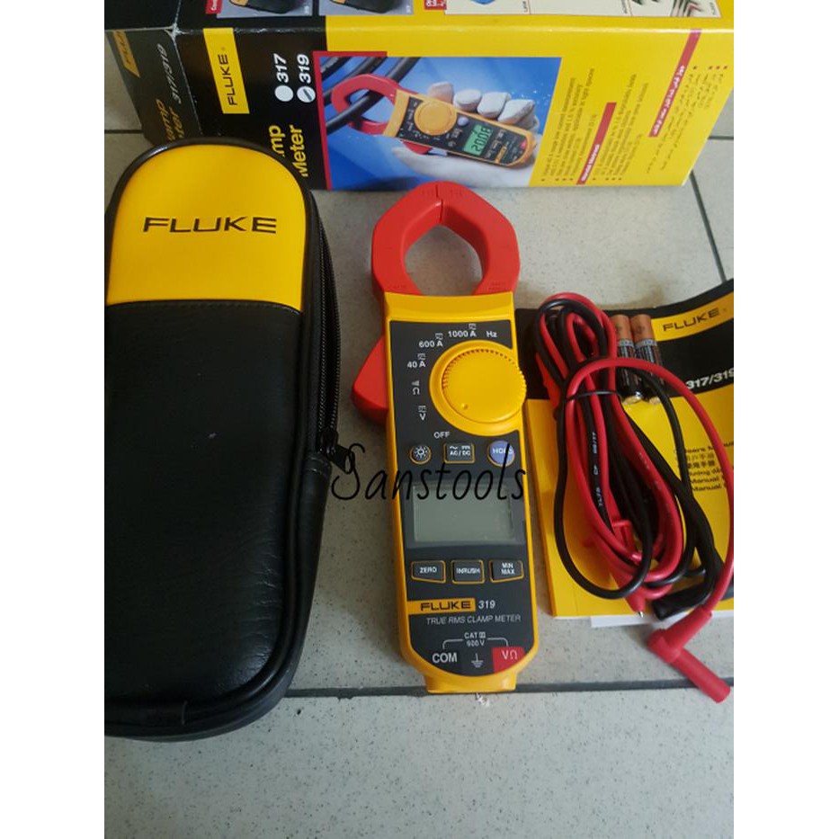 Jual FLUKE 319 digital clamp meter TRUE RMS TANG ampere ASLI 100% ...