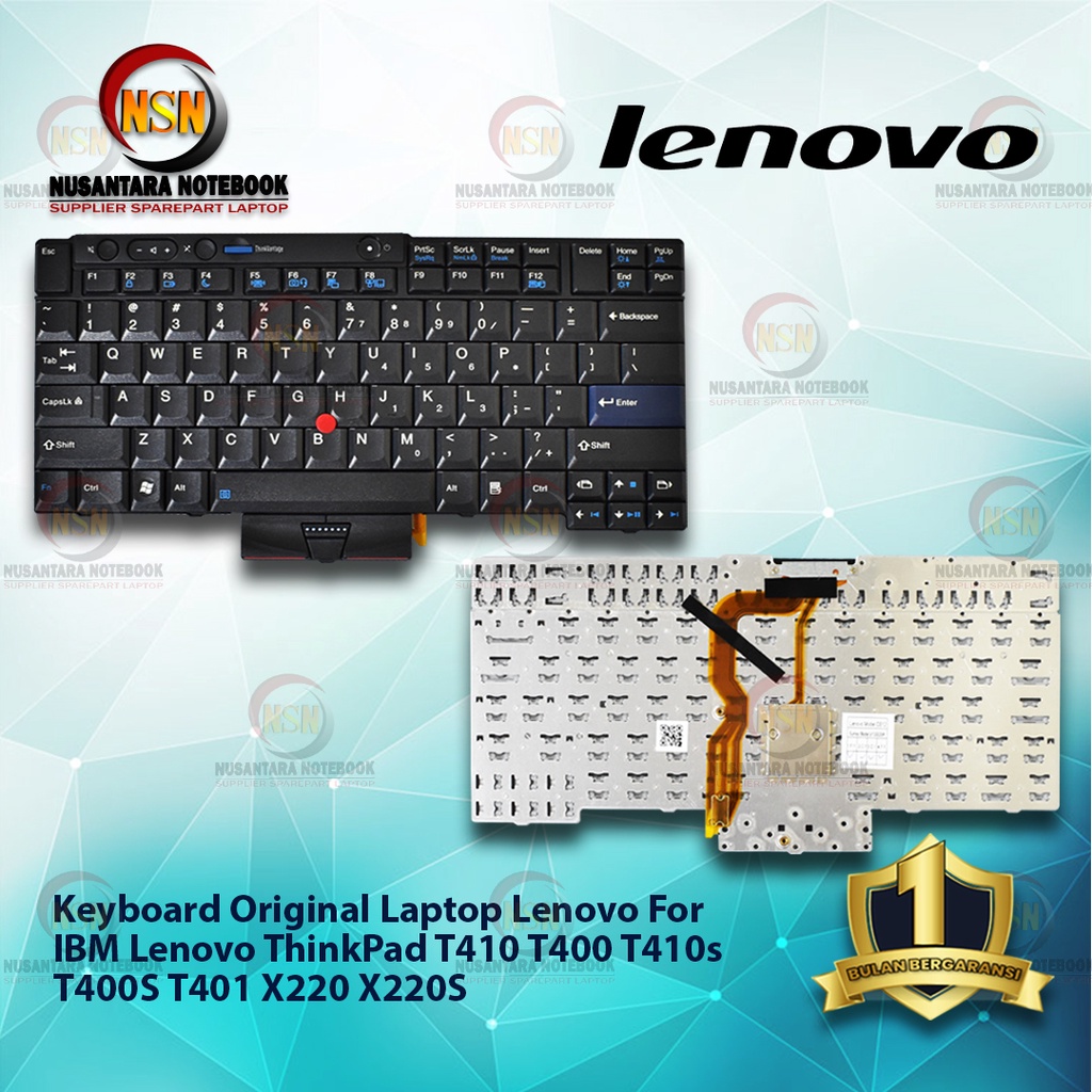 Jual Keyboard IBM LENOVO ThinkPad T410 T400 T410s T400S T401S X220 Original | Shopee Indonesia