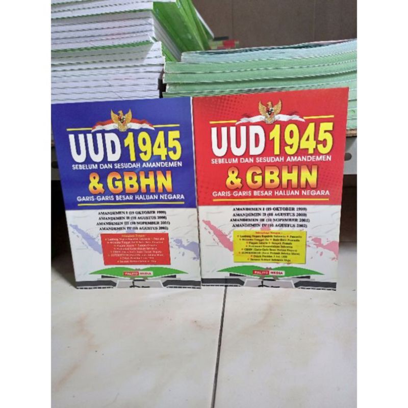 Jual UUD 1945 Dan GBHN | Shopee Indonesia