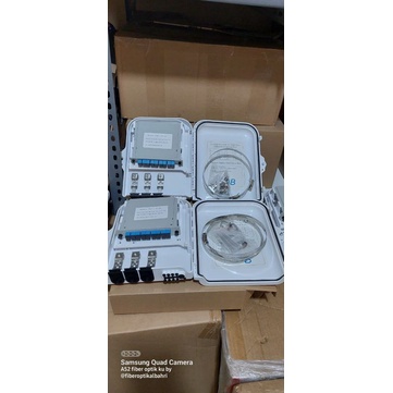 Jual odp 8 core fullset/odp 8 core lengkap splitter box 1:8 sc upc | Shopee Indonesia