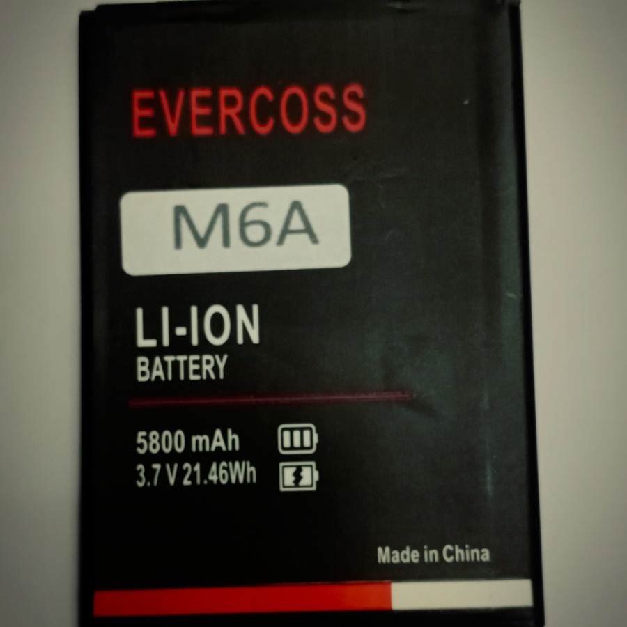 Jual Baterai Battery Original Double Power Evercoss Evercross M6A 4G lte baterai evercross m6a ...
