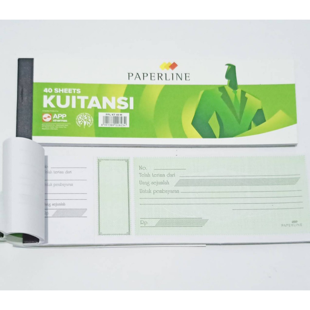 Jual Buku Kwitansi SIDU / Paperline Kecil Isi 40 Lembar PPL KT 40 M | Shopee Indonesia
