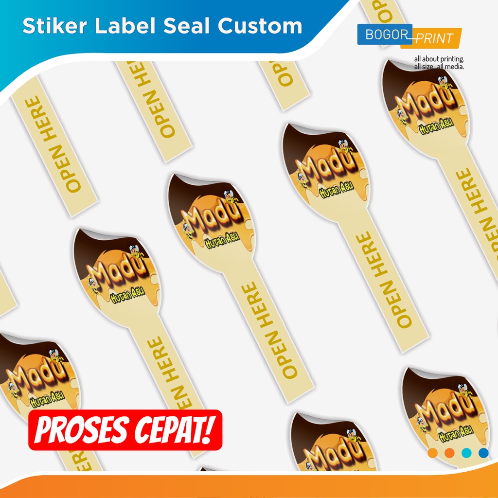 Jual Stiker Seal Label Custom | Shopee Indonesia