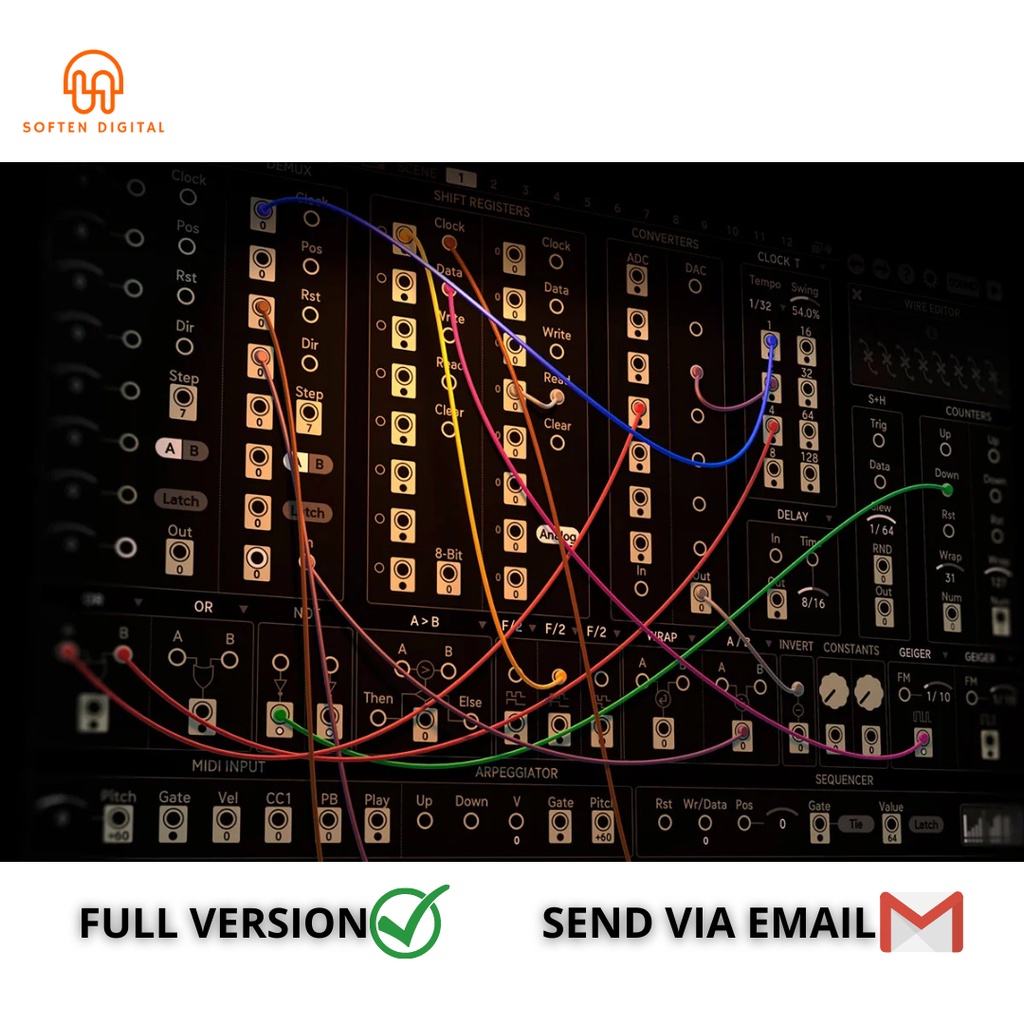 Jual Sugar Bytes Nest v1 VST Plugin modular system which gravitates ...