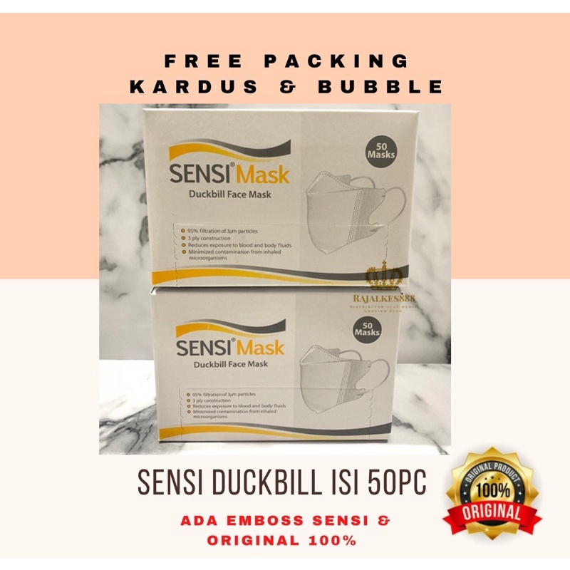 Jual Termurah Masker Sensi Duckbill / Sensi Mask Duckbill isi 50 ready ... Jual Termurah Masker Sensi Duckbill / Sensi Mask Duckbill isi 50 ready ...