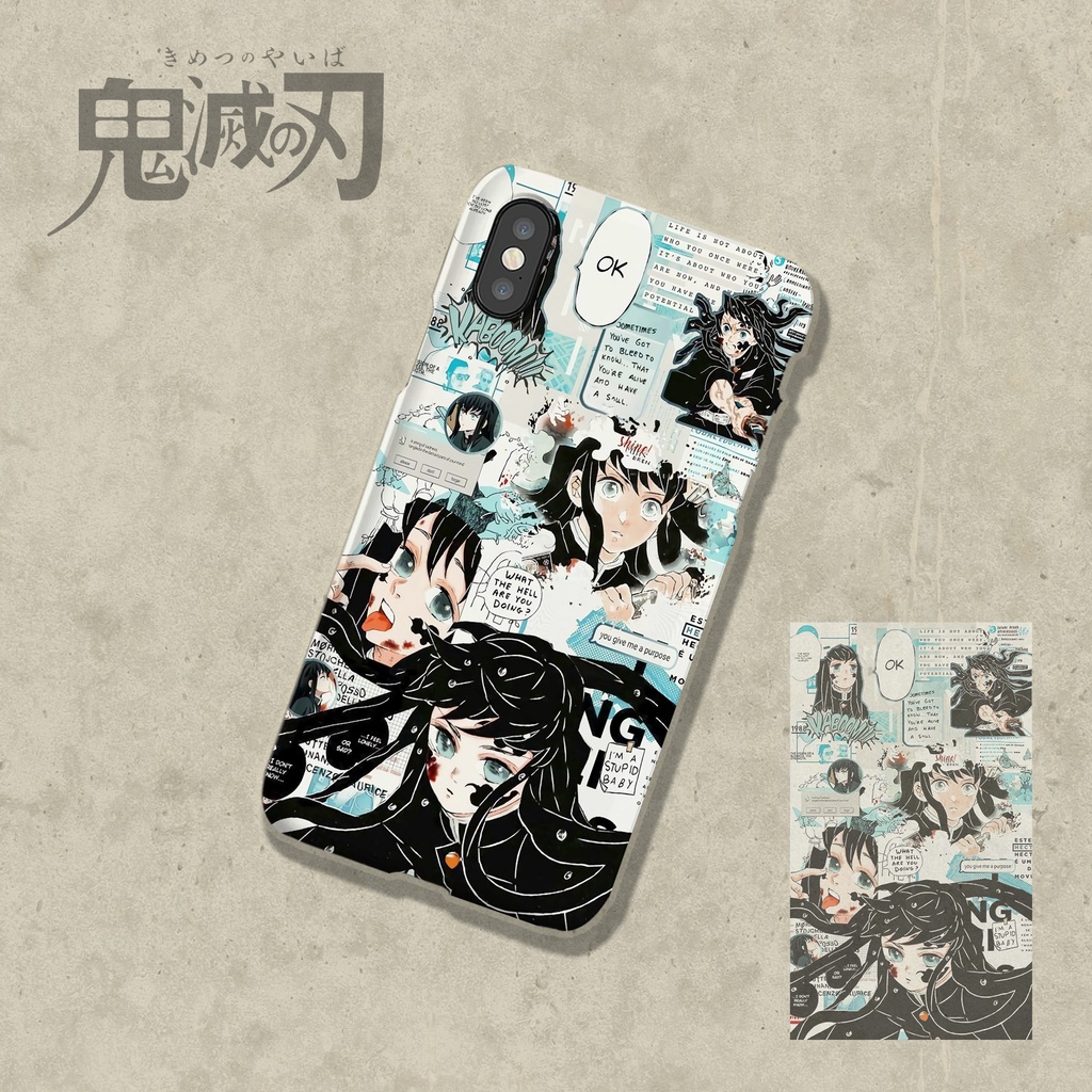 Jual Custom Case Casing Anime Demon Slayer Kimetsu No Yaiba Aesthetic ...