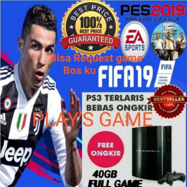Jual ps3 40 gb CFW 4.88/4.89 + full Game pes 2024+ harga mantap | Shopee Indonesia
