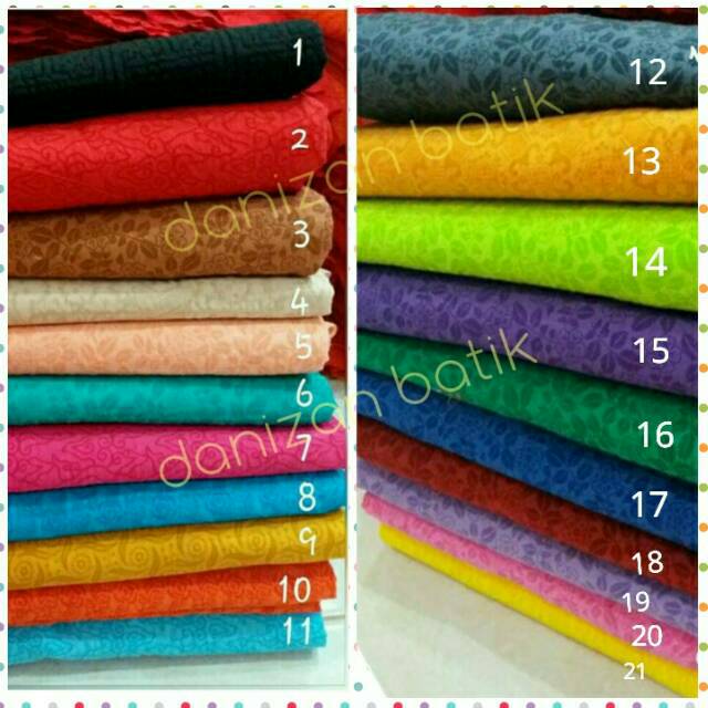 Jual Kain Embos Emboss Pekalongan Danizan Batik | Shopee Indonesia