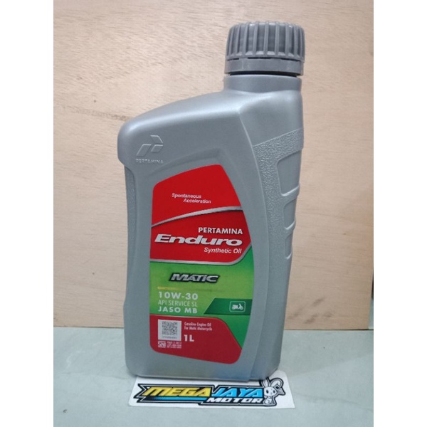 Jual OLI ENDURO MATIC 1 LITER SAE 10W30 OLI MATIC ENDURO SAE 10W30 1 ...