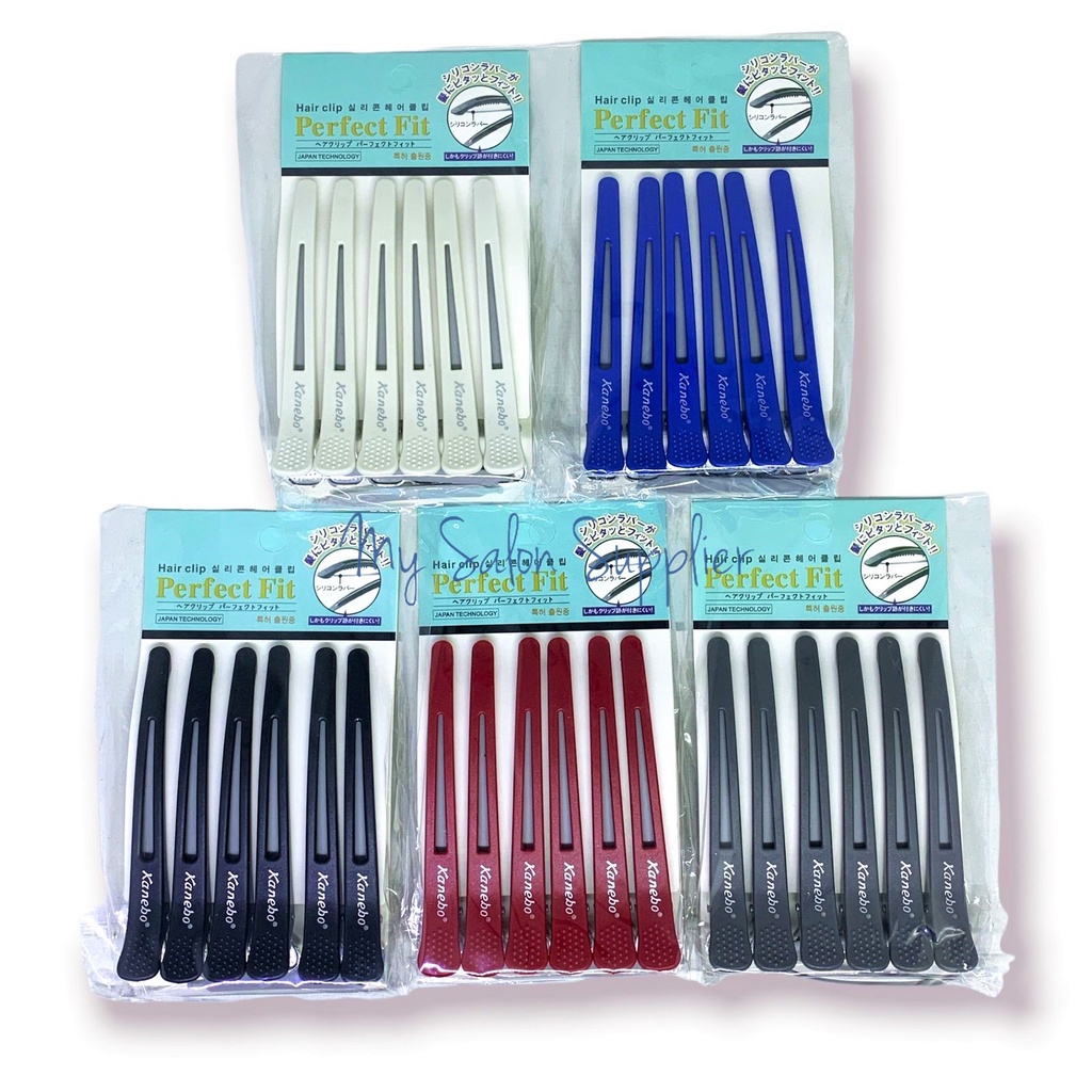 Jual Isi 6pc Jepit Rambut Bebek Plastik Panjang Kanebo | Shopee Indonesia