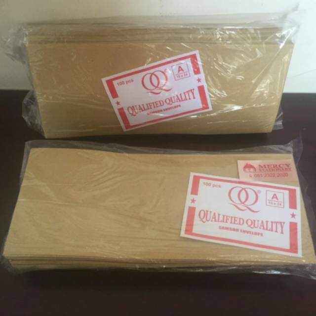 Jual Amplop Coklat Samson A (10 x 24 CM) | Shopee Indonesia