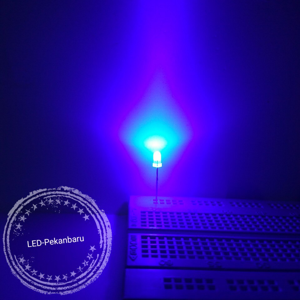 Jual LED DIODE 3MM DIFFUSED BLUE ROUND HAT / WARNA BIRU DIODA | Shopee ...