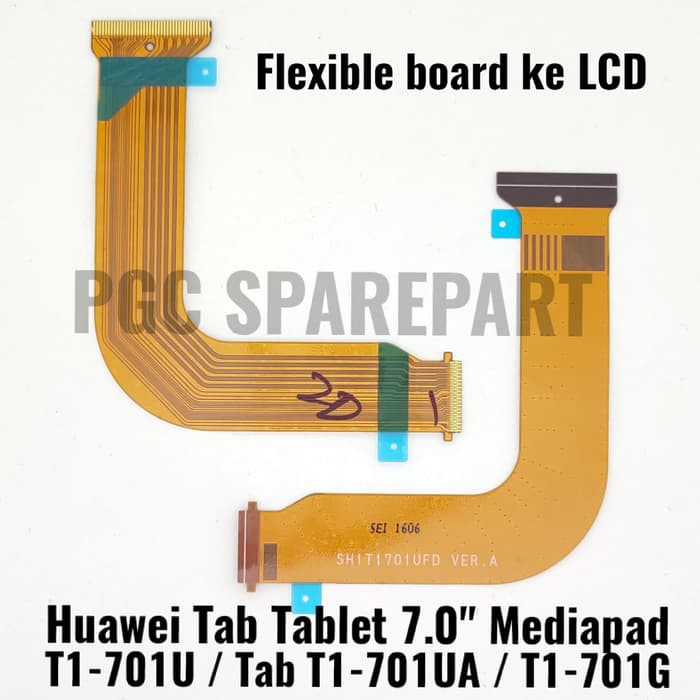 Jual TERLARIS Flexible Konektor Board LCD Huawei Tab Mediapad T1-701U 701UA 701G 701 | Shopee ...