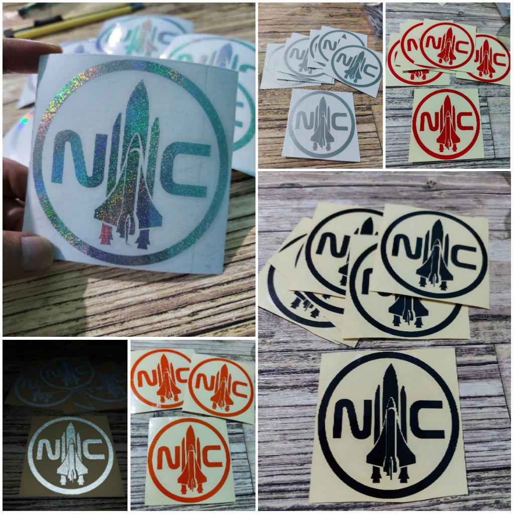 Jual STIKER MOTOR LOGO NASA CREW VIRAL Cutting Emblem Dan Decals ...