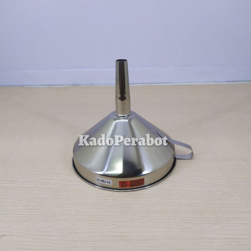 Jual Corong Stainless Fujinex 15Cm- Corong Minyak Sayur Stainless ...